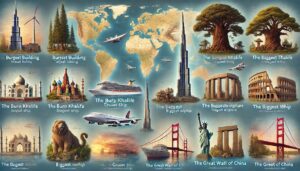 Top 20 Biggest Things in the World - Location and Height